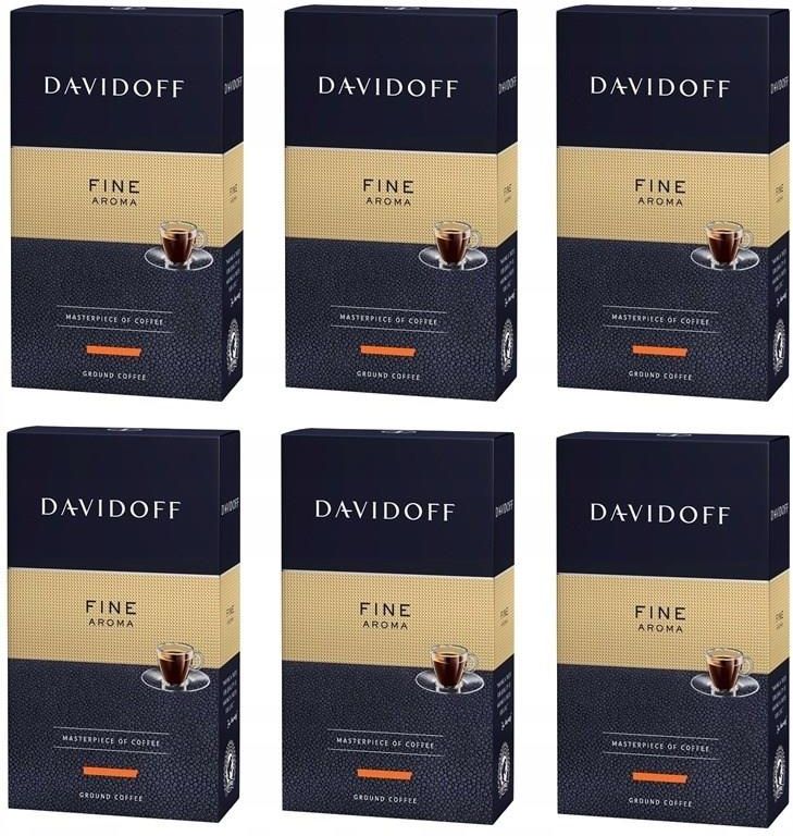 Kawa Davidoff Fine Aroma kawa mielona 6x250g - Ceny i opinie - Ceneo.pl