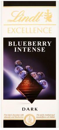 Lindt Czekolada Excellence Blueberry Intense 100G - Ceny i opinie ...