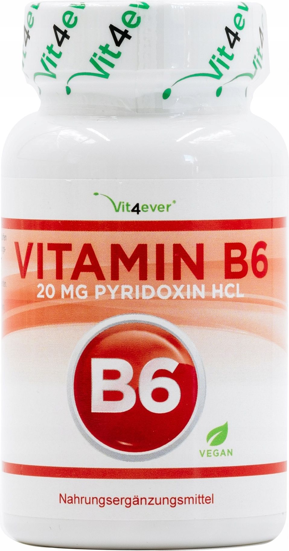 Vit4Ever Witamina B6 20 Mg 240tabl. Pirodyksyna Hcl - Opinie i ceny na ...