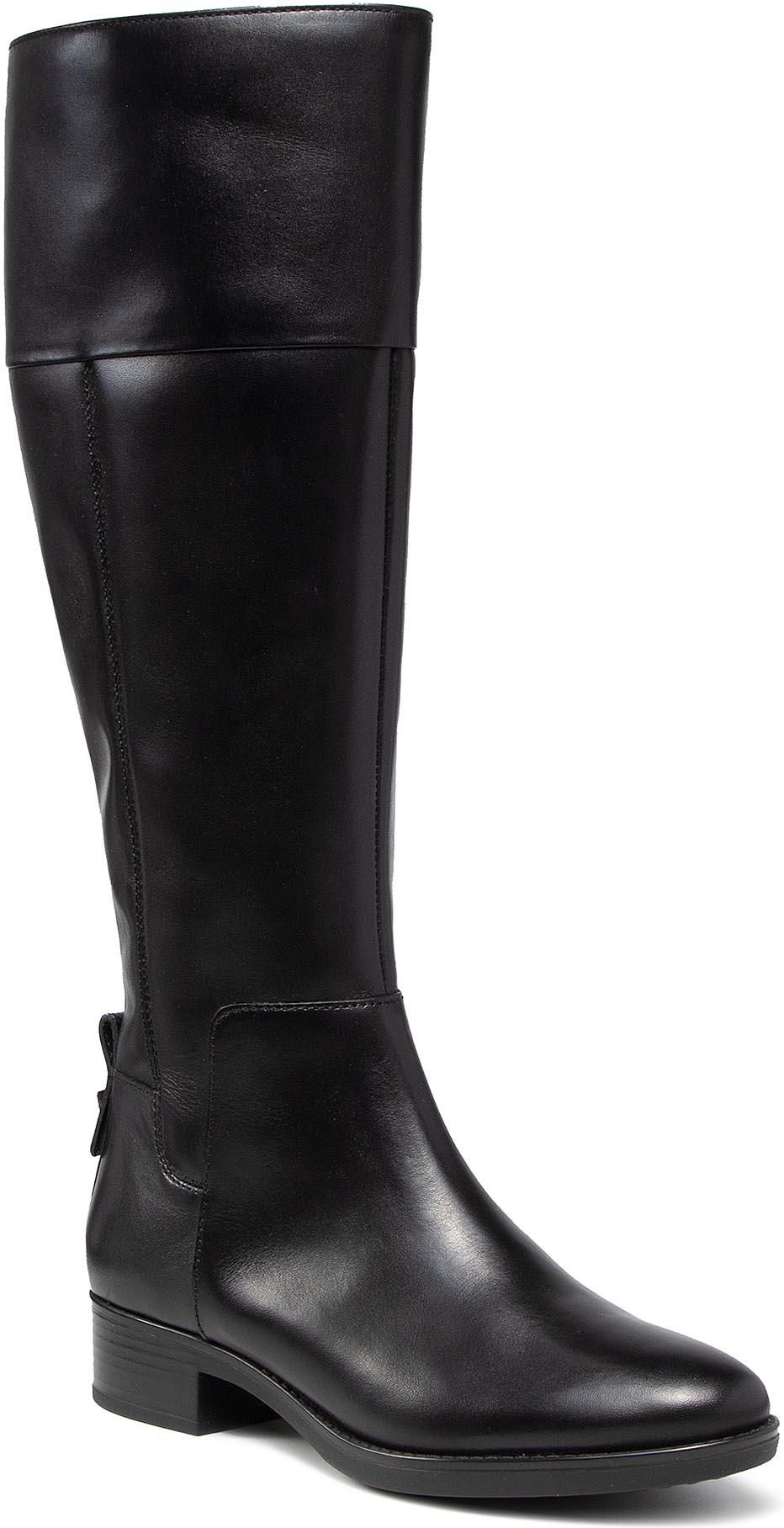 Geox Kozaki - D Felicity G D16G1G 00043 C9999 Black - Ceny i opinie ...