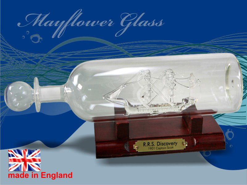 Mayflower Glass LTD Statek w butelce Discovery (794-0126) - Opinie i ...