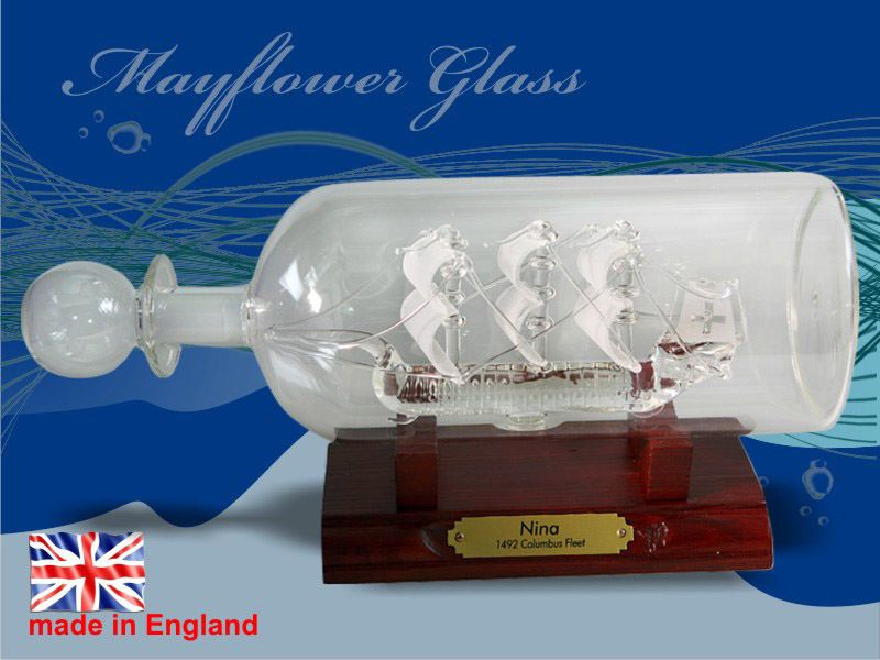 Mayflower Glass LTD Statek w butelce Nina (794-0301) - Opinie i ...