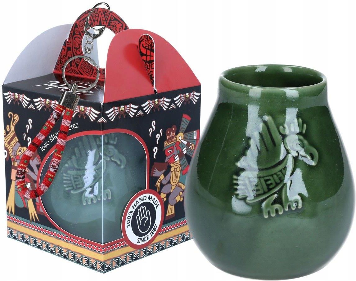 J.M Perez Naczynie Ceramiczne Do Yerby Mate Zieleń Transpare - Ceny i ...