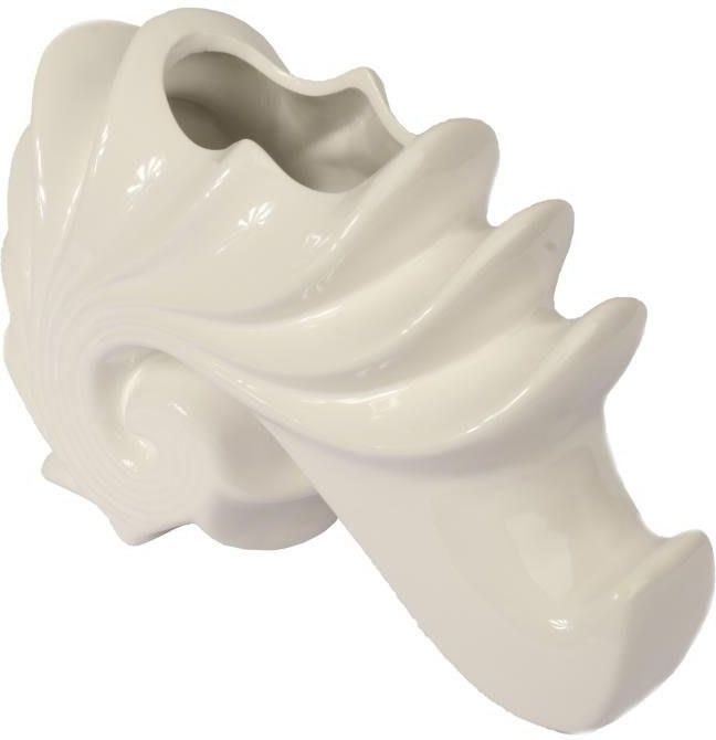 Wazon Ceramiczny Muszla Biały 151580 - Opinie i atrakcyjne ceny na Ceneo.pl