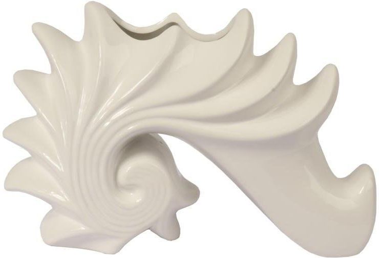 Wazon Ceramiczny Muszla Biały 151580 - Opinie i atrakcyjne ceny na Ceneo.pl