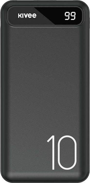 Powerbank Kivee 10000mAh (KV-PT18P) Czarny - Opinie i ceny na Ceneo.pl