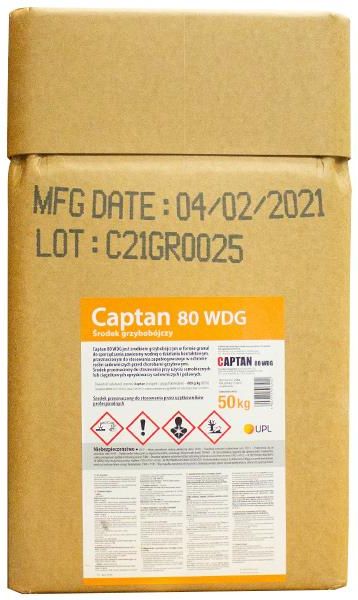 Captan 80 Wdg 50kg Granulowany - Ceny i opinie - Ceneo.pl