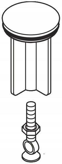 Hansgrohe Korek kpl. DN32 do umywalkowych zaworów odpływowych 96026000 ...