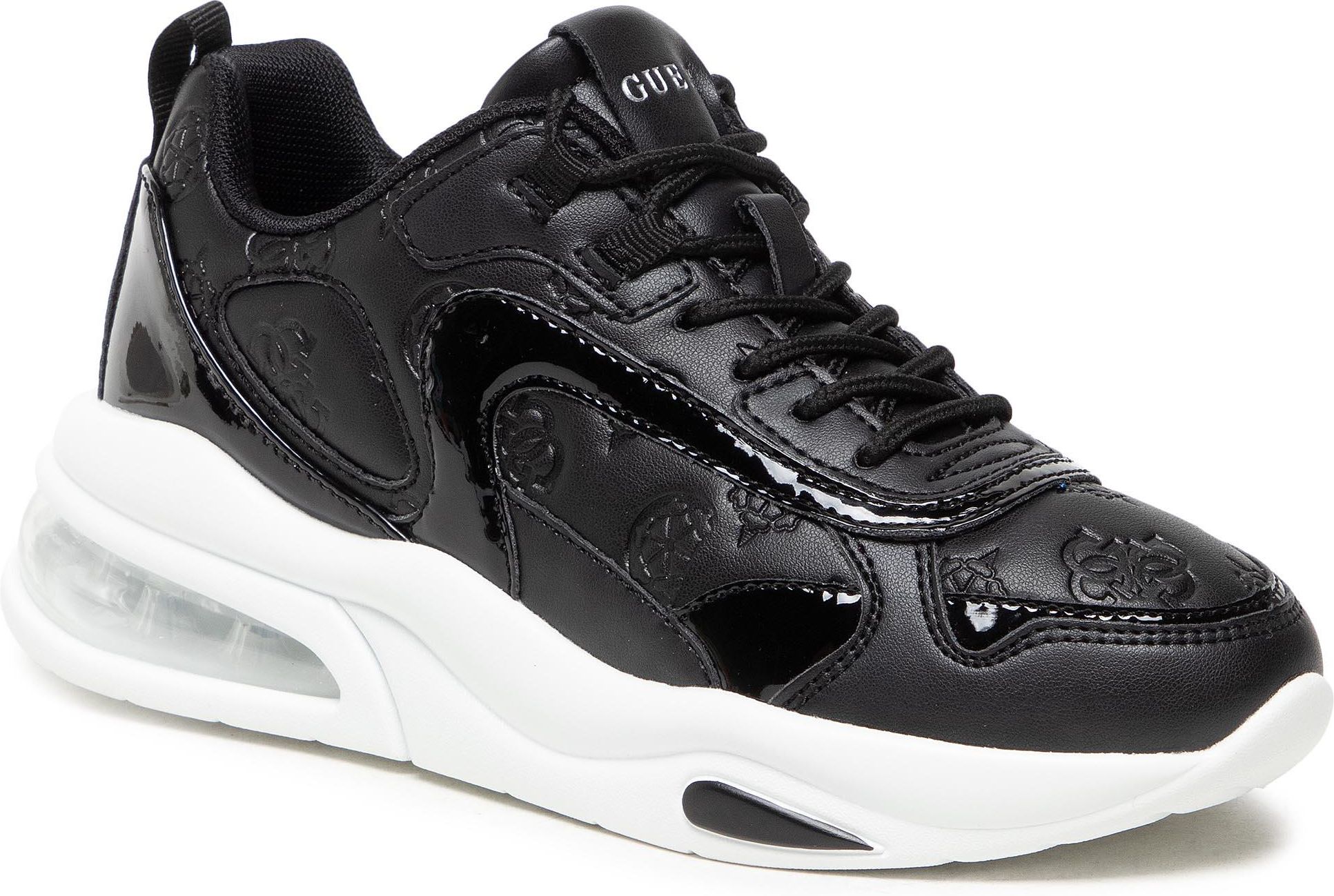 Sneakersy GUESS - Fever FL7FEV FAL12 BLKBL - Ceny i opinie - Ceneo.pl