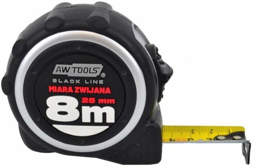 Taśma miernicza Awtools Miara Zwijana Abs Tpr 8M 25mm AWBL25426 - Opinie i ceny na Ceneo.pl