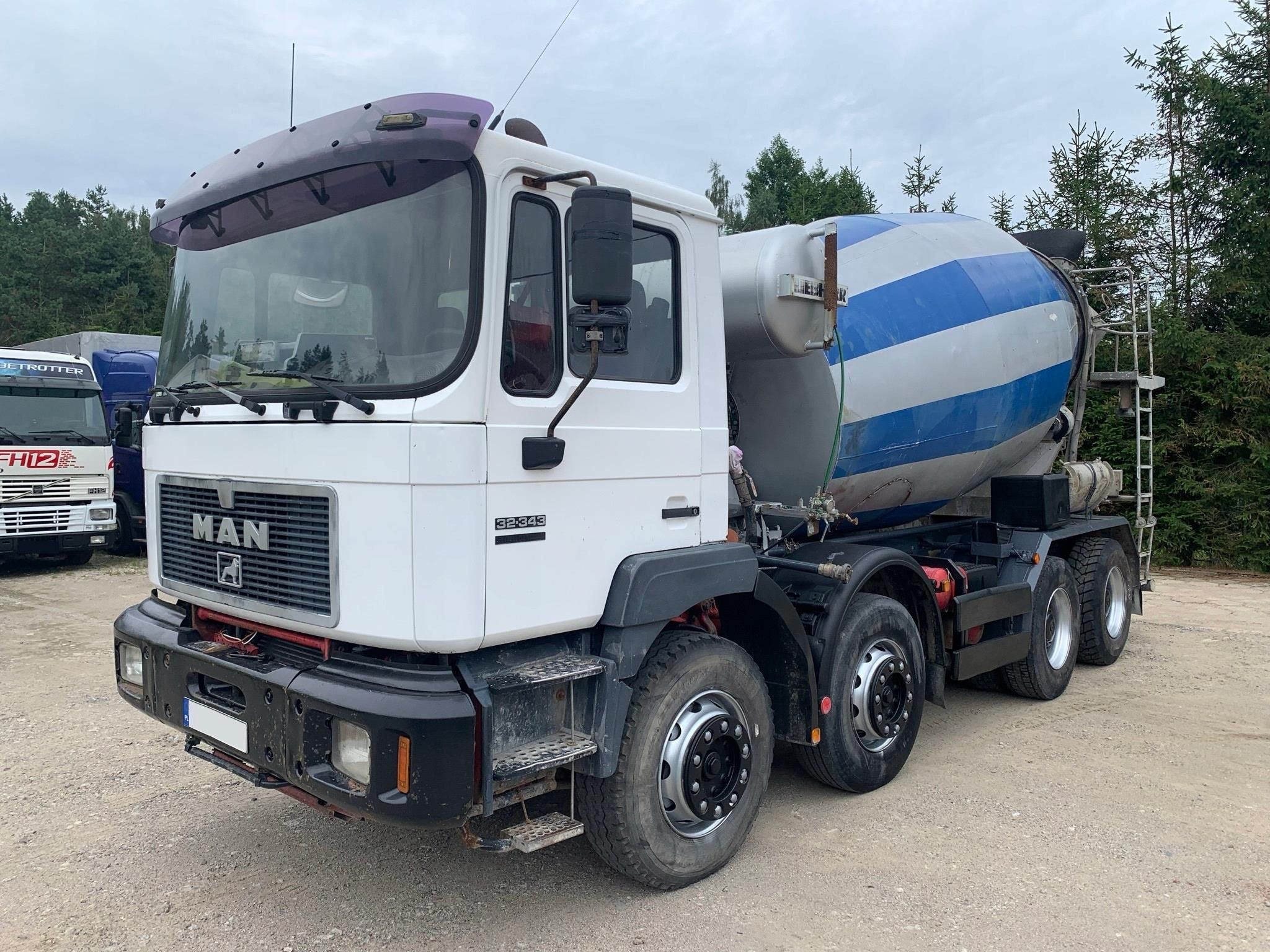 MAN F2000 / 32.343 / LIEBHERR 10m3 / 1998 ROK !! - Opinie i ceny na ...