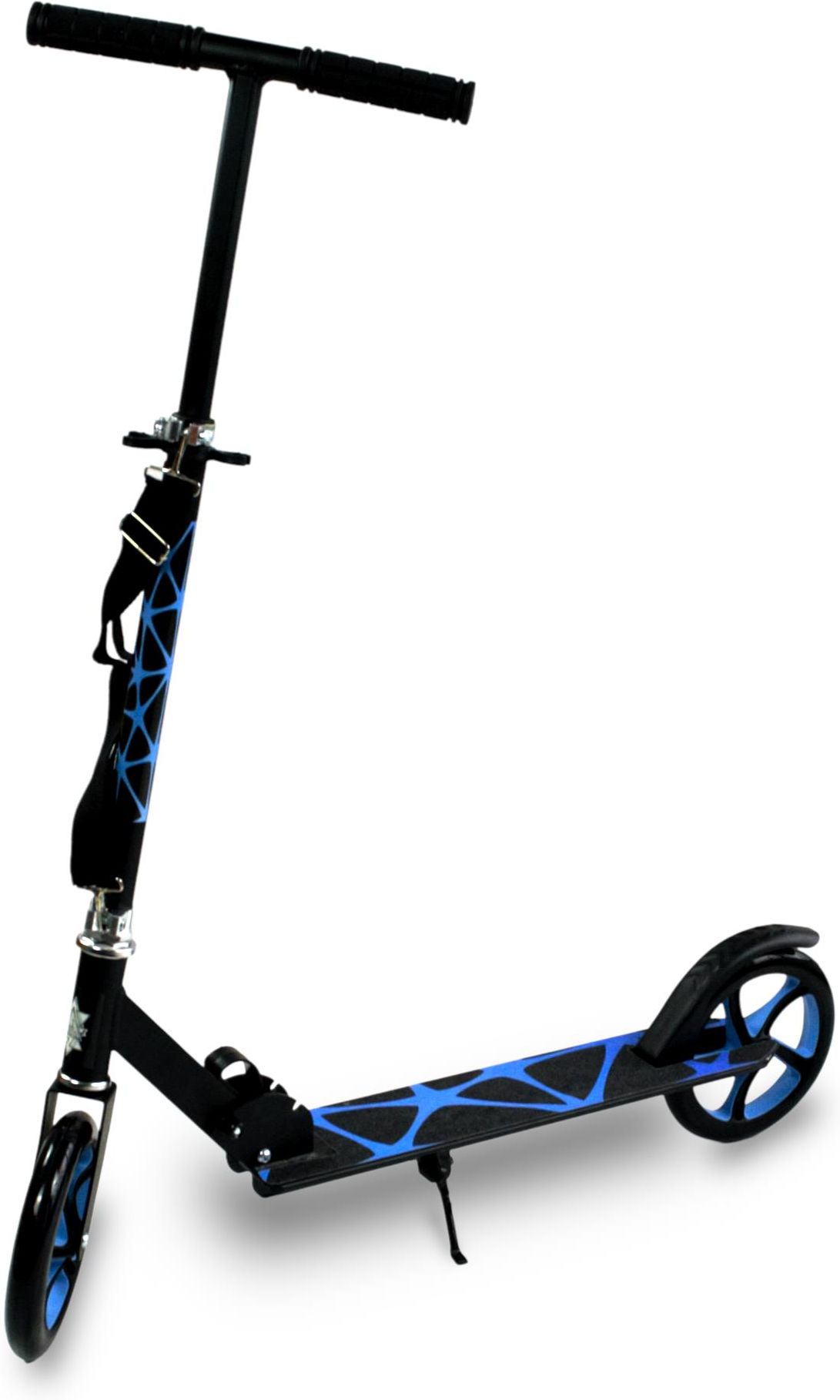 Hulajnoga Scooter Duża Hulajnoga Składana Pasek Koła 20,5cm Czarno ...