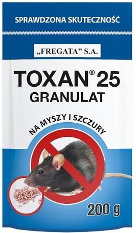 Toxan 25 Granulat 150G Fregata - Ceny i opinie - Ceneo.pl