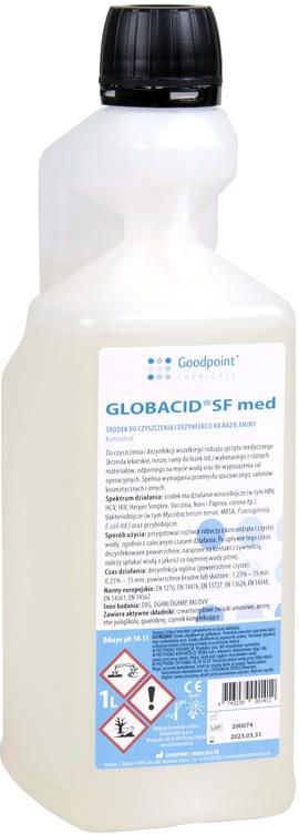 Globacid Sf Med Środek Do Czyszczenia I Dezynfekcji Powierzchni 1l ...