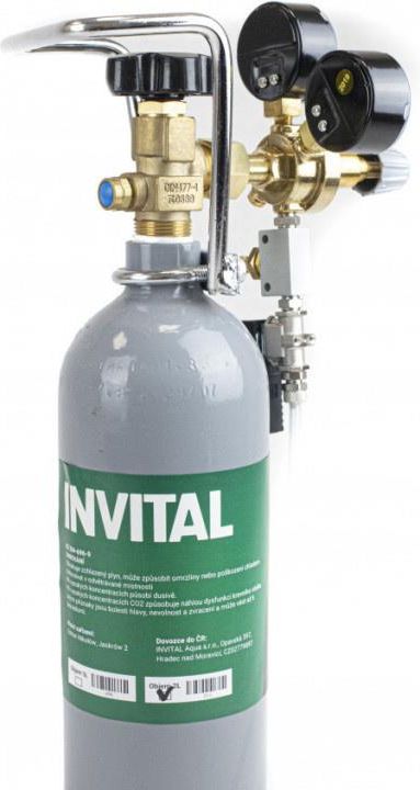 Invital Kompletny Zestaw Co2 Z Butlą 5L Wyłącznikiem Nocnym I ...