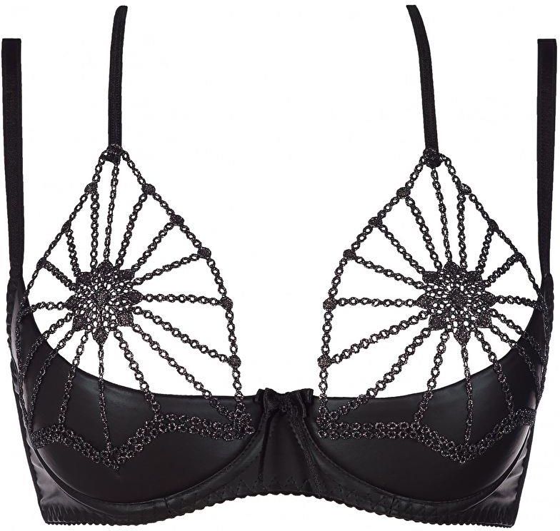 Axami Biustonosz Peek-A-Boo V-8361 Czarny - Ceneo.pl