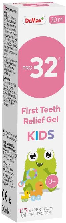 Pro32 First Teeth Relief Gel Kids Dr.Max, żel na ząbkowanie, 30ml ...