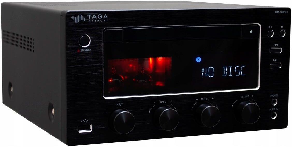 Ampli Hybride Tube DAB Amplificateur Taga Harmony HTR-1000 - Tuner DAB+ ...
