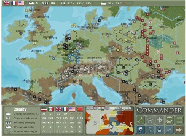 Commander Europe at War (Gra PC) - Ceneo.pl