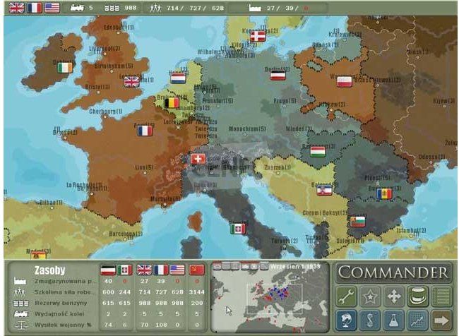 Commander Europe at War (Gra PC) - Ceneo.pl