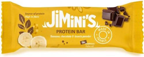 Jiminis Baton Proteinowy Z Owadów Banan I Czekolada 40g - Ceny i opinie ...