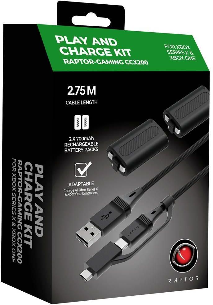 Raptor Play & Charge Twin Kit Bateria Xbox One/Series (RG-CCX200 ...