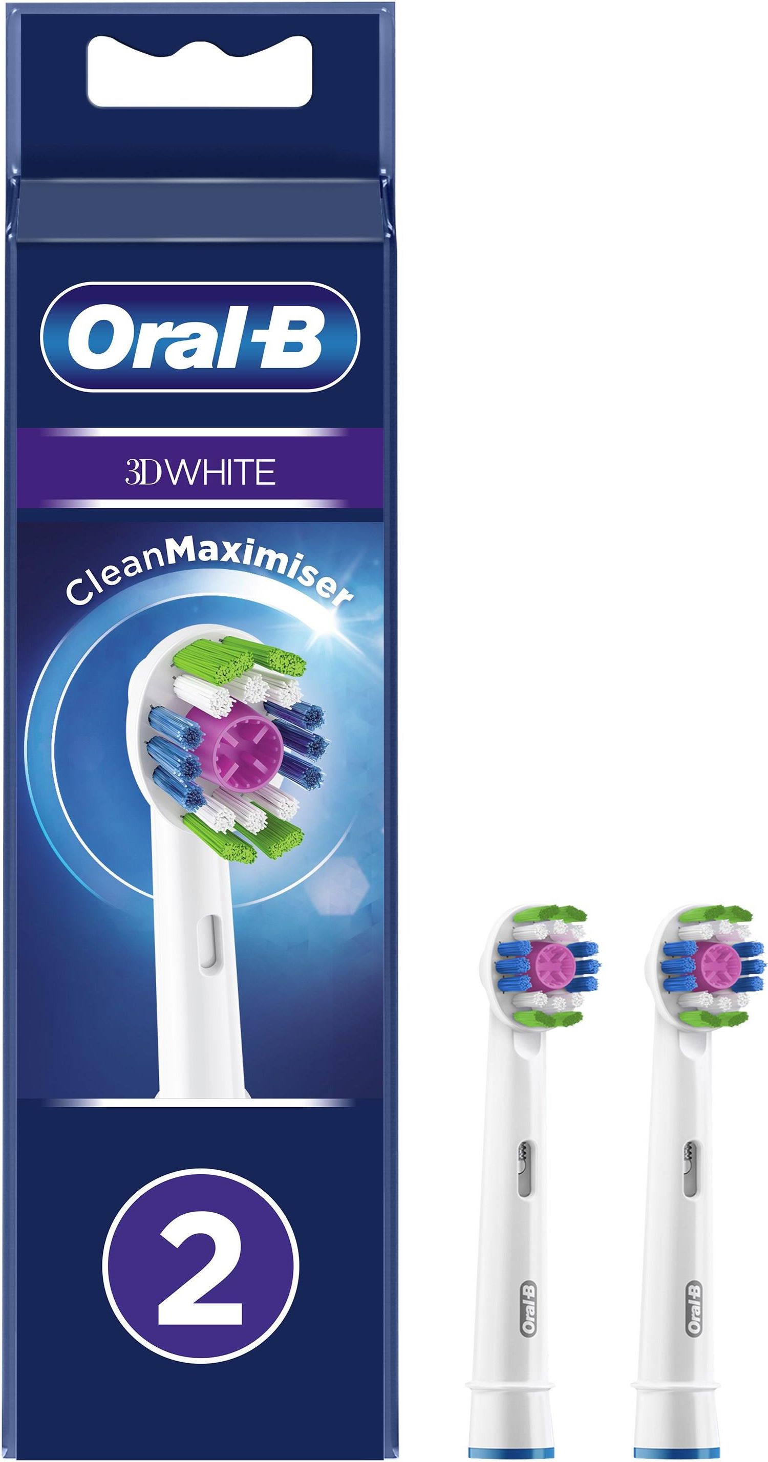Końcówka Oral-B 3D White Eb 3Dw 18-2 N 2st. - Opinie i ceny na Ceneo.pl