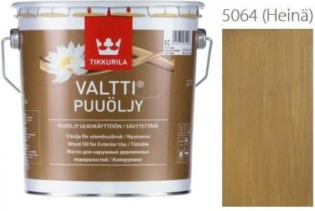Tikkurila Valtti Wood Oil 2,7L Olej Do Drewna Kolor 5064 Heina - Opinie ...
