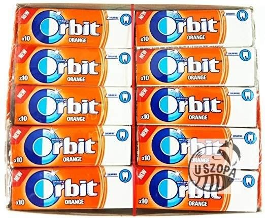Orbit guma Orange 30szt.x14g - Ceny i opinie - Ceneo.pl
