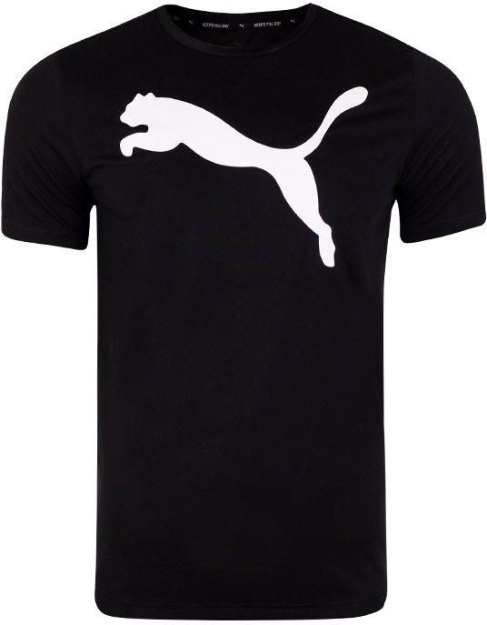 PUMA MĘSKA KOSZULKA T SHIRT ACTIVE BIG LOGO TEE BLACK 586724 01 Rozmiar ...