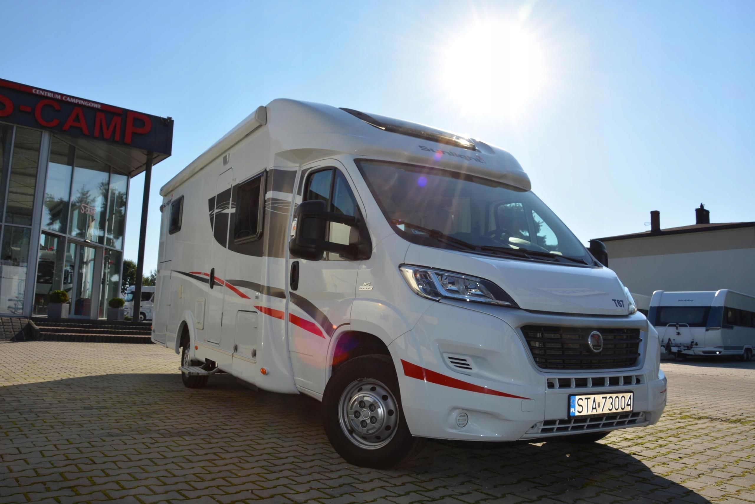 Kamper Camper Sunlight T67 Ducato 2.0 JTD 115KM - Opinie i ceny na Ceneo.pl