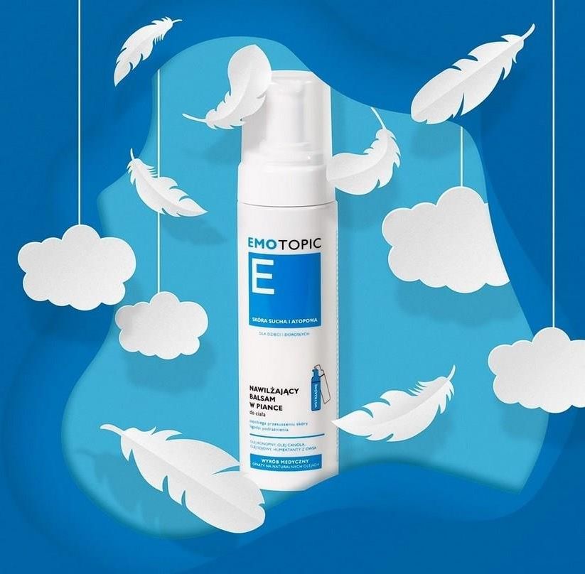 EMOTOPIC Nawilżający Balsam do ciała w piance 200ml - Opinie i ceny na ...
