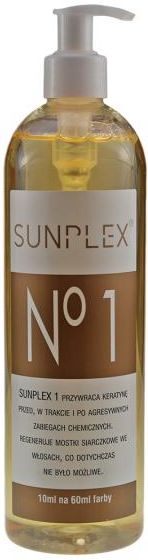 Sunplex No. 1 Płyn No.1 do Kuracji Regenerującej Wiązania Włosów 500ml ...