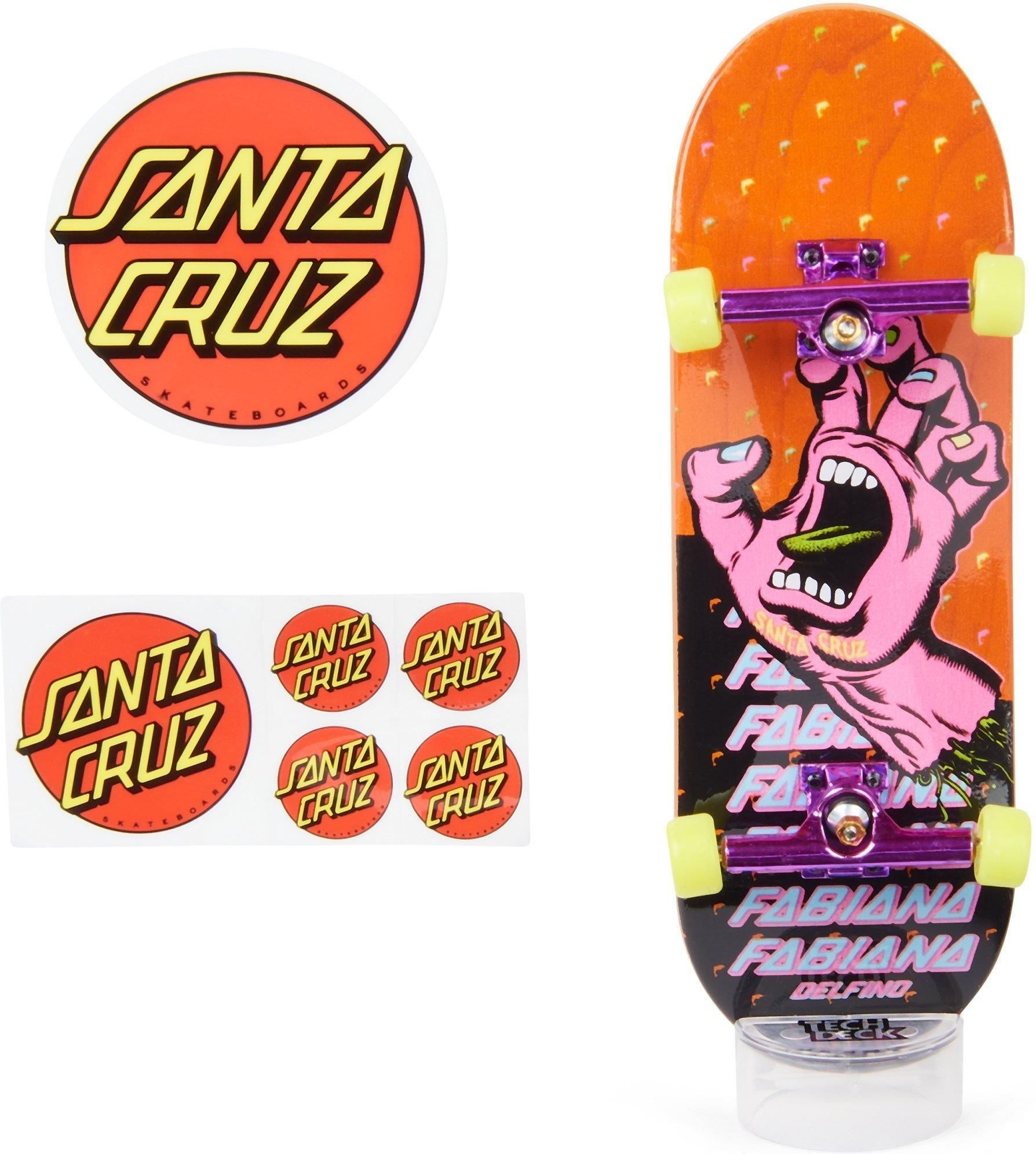 Spin Master Tech Deck Deskorolka Fingerboard Santa Cruz Fabiana Delfino ...