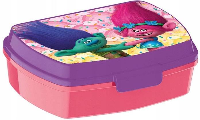 Disney Lunch Box Trolls 2 Junior 17X14Cm Fioletowy Nie - Ceny i opinie ...