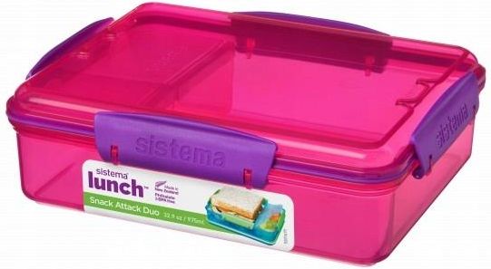 Sistema Lunchbox Pojemnik Snack Attack Duo 975Ml - Ceny i opinie - Ceneo.pl