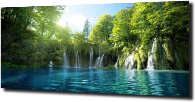 Zahartowani Obraz Na Szkle Wodospad W Lesie Chorwacja (A786) - Opinie i atrakcyjne ceny na Ceneo.pl