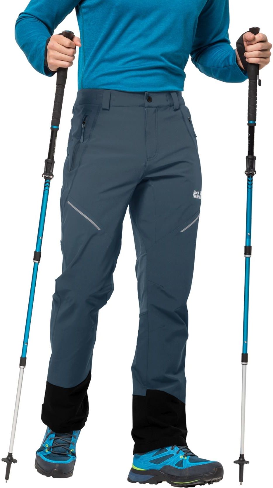 JACK WOLFSKIN SPODNIE SOFTSHELL MĘSKIE GRAVITY SLOPE PANTS MEN ORION ...