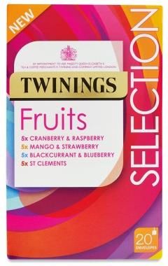 Herbata Twinings Fruits Selection Owocowa 20szt. - Ceny i opinie - Ceneo.pl