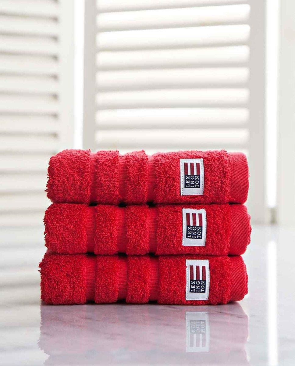 Ręcznik Bawełniany Original Lexington Icons Red 30X30 - Opinie i ...