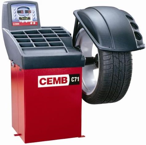 Italcom CEMB C-71 - Wyważarka do kół samochodów osobowych, dostawczych ...
