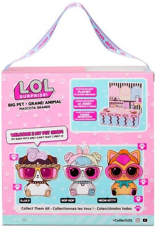 Lalka LOL Surprise Big Pets Hop Hop duże zwierzątko 577713 - Ceny i ...