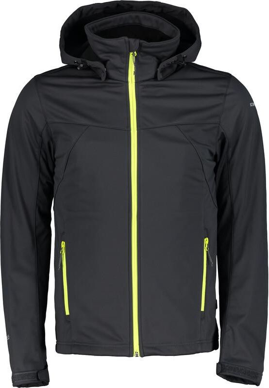 ICEPEAK BIGGS SOFTSHELL JACKET MEN, SZARY, EU2021 KURTKI SOFTSHELL ...