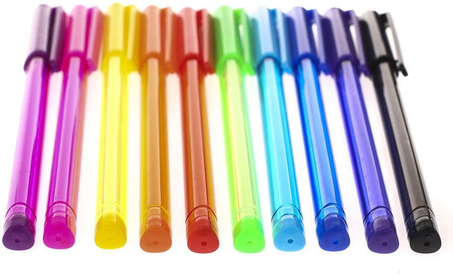 Pepco Zest 10 Długopisów Kolorowych 10 Colour Ballpen Set (29293302 ...