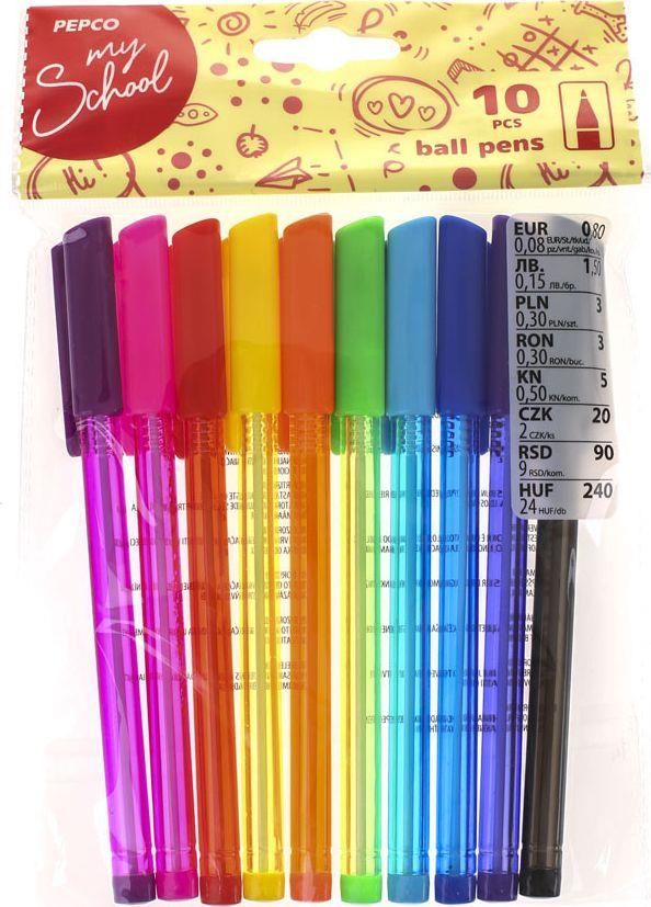 Pepco Zest 10 Długopisów Owych/ Colour Ballpen Set - Ceny i opinie ...