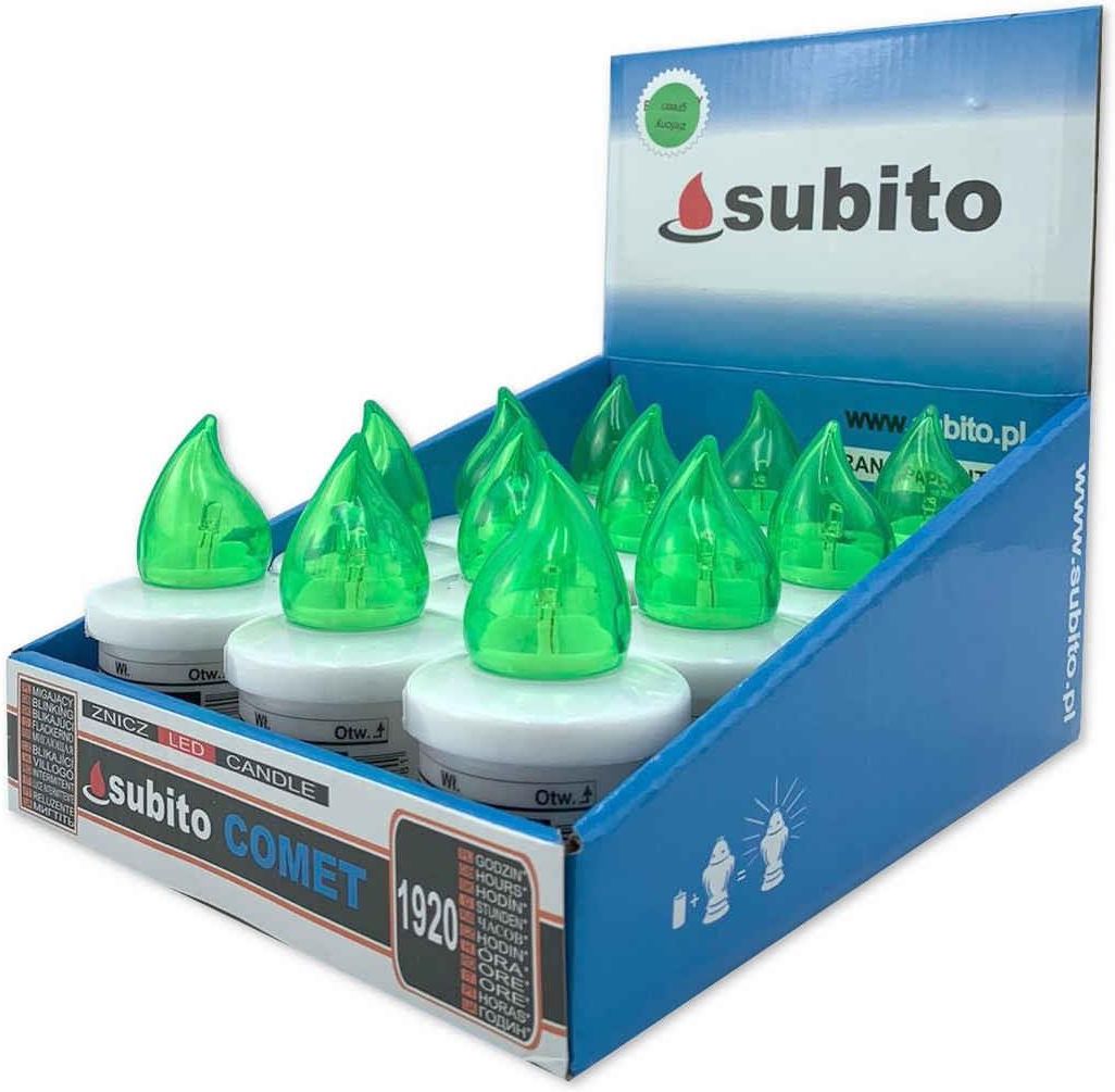Subito Wkłady Comet 12szt. zielone - Ceny i opinie - Ceneo.pl