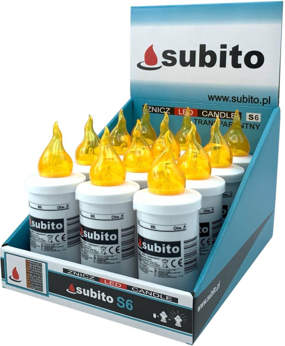 Subito Wkłady S6 12szt. żółte - Ceny i opinie - Ceneo.pl