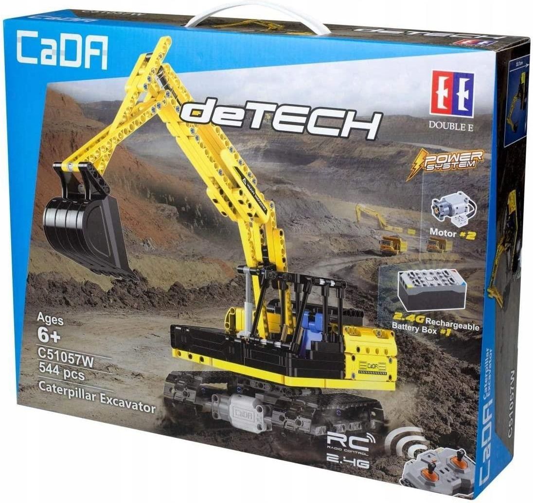 Cada Klocki Technic Techniczne Koparka Gąsienicowa Rc - ceny i opinie ...