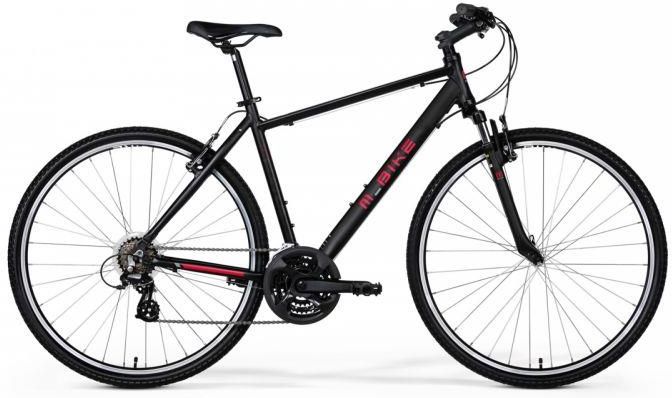 Merida M-Bike CRS 10-V Czarny Czerwony 700C 2021 - Rowery Crossowe - Ceny i opinie Ceneo.pl