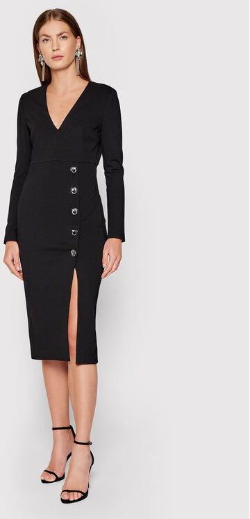 Pinko Sukienka koktajlowa Adler 1G16TV 1739 Czarny Regular Fit - Ceny i opinie - Ceneo.pl
